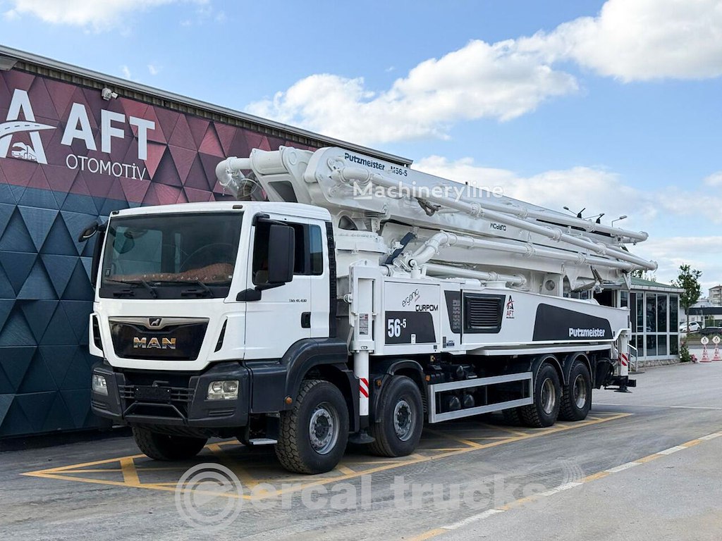 Putzmeister M na šasiji MAN 2021 MAN 41.430 PUTZMEISTER M 56 CONCRETE PUMP pumpa za beton
