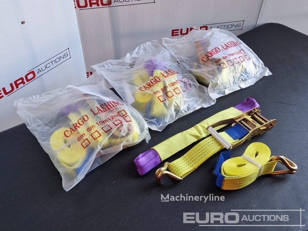 Prodaje se Boss 2026 Boss 4M x 50mm 5 Ton Ratchet Straps with Sling (4 of) sajlu za podizanje na aukciji