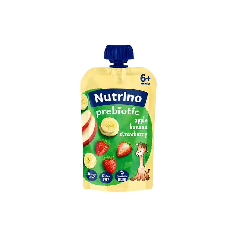 Nutrino Kašica Prebiotic-Jabuka, Banana i Jagoda 100 g