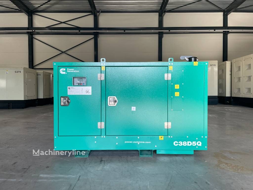 Novi Cummins C38D5Q - 38 kVA Generator - DPX-18504-Q diesel generator