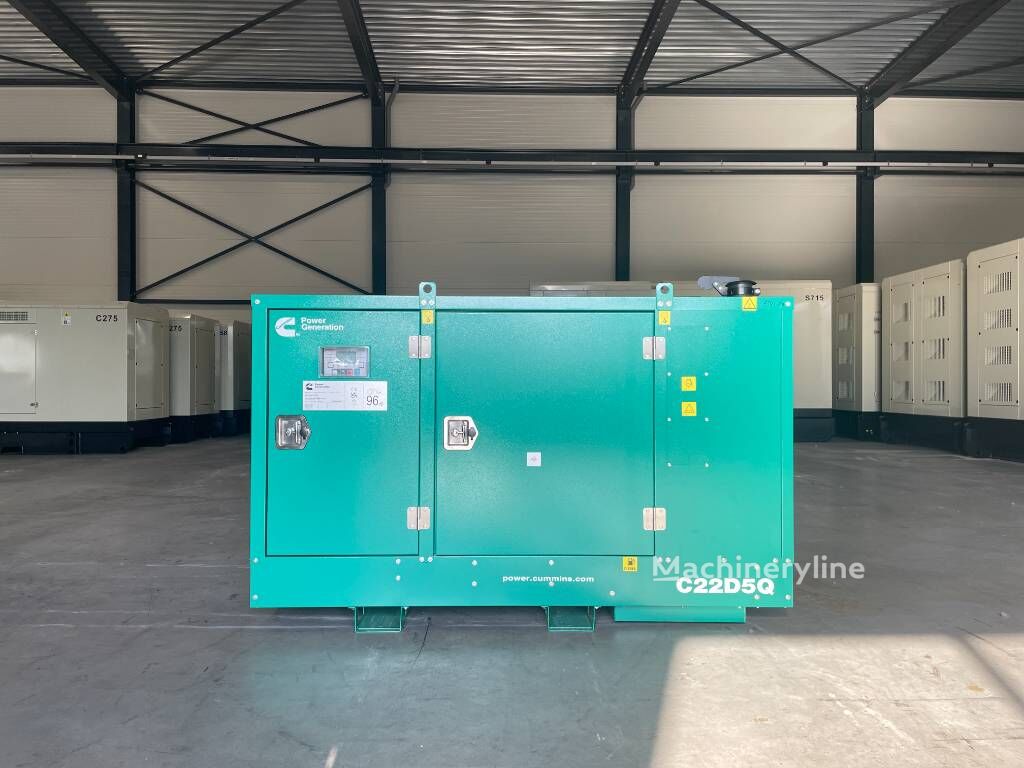 Novi Cummins C22D5Q - 22 kVA Generator - DPX-18501-Q diesel generator