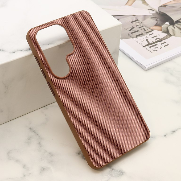 Maska WOVEN MagSafe za Samsung S941B Galaxy S26 Ultra 5G braon