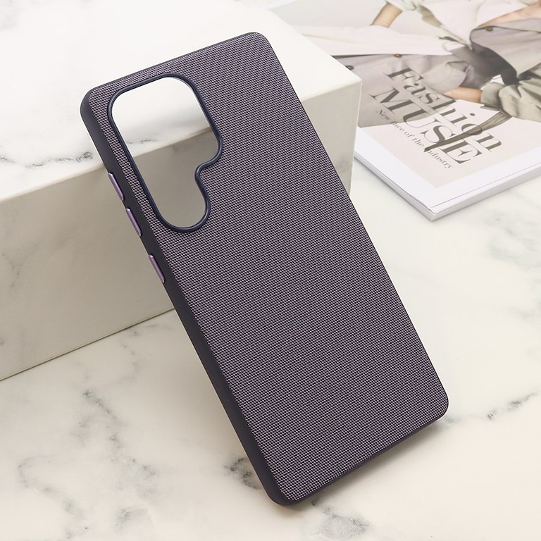 Maska WOVEN MagSafe za Samsung S938B Galaxy S25 Ultra 5G ljubicasta