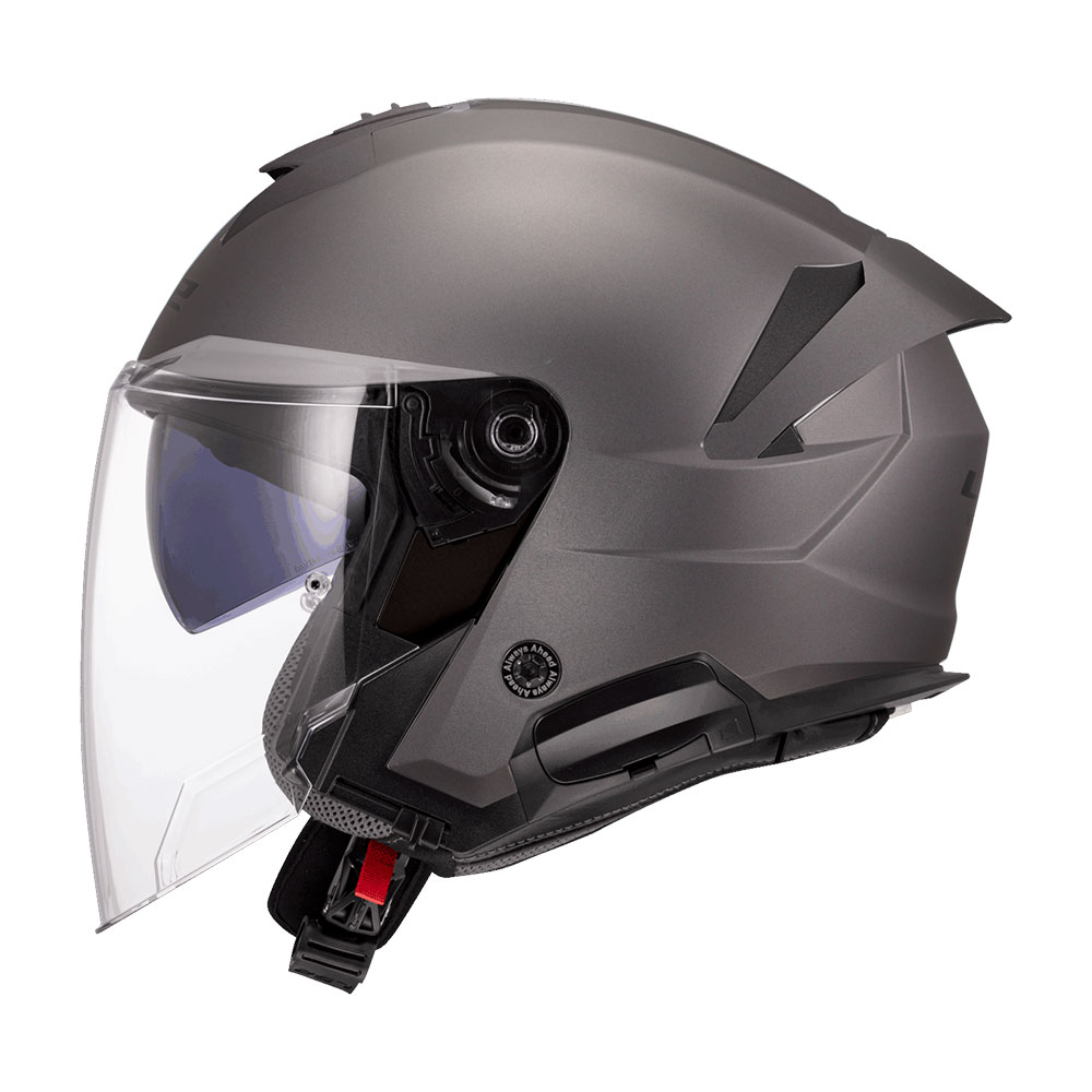 Kaciga LS2 Jet OF618 VERSO II SOLID mat titanium