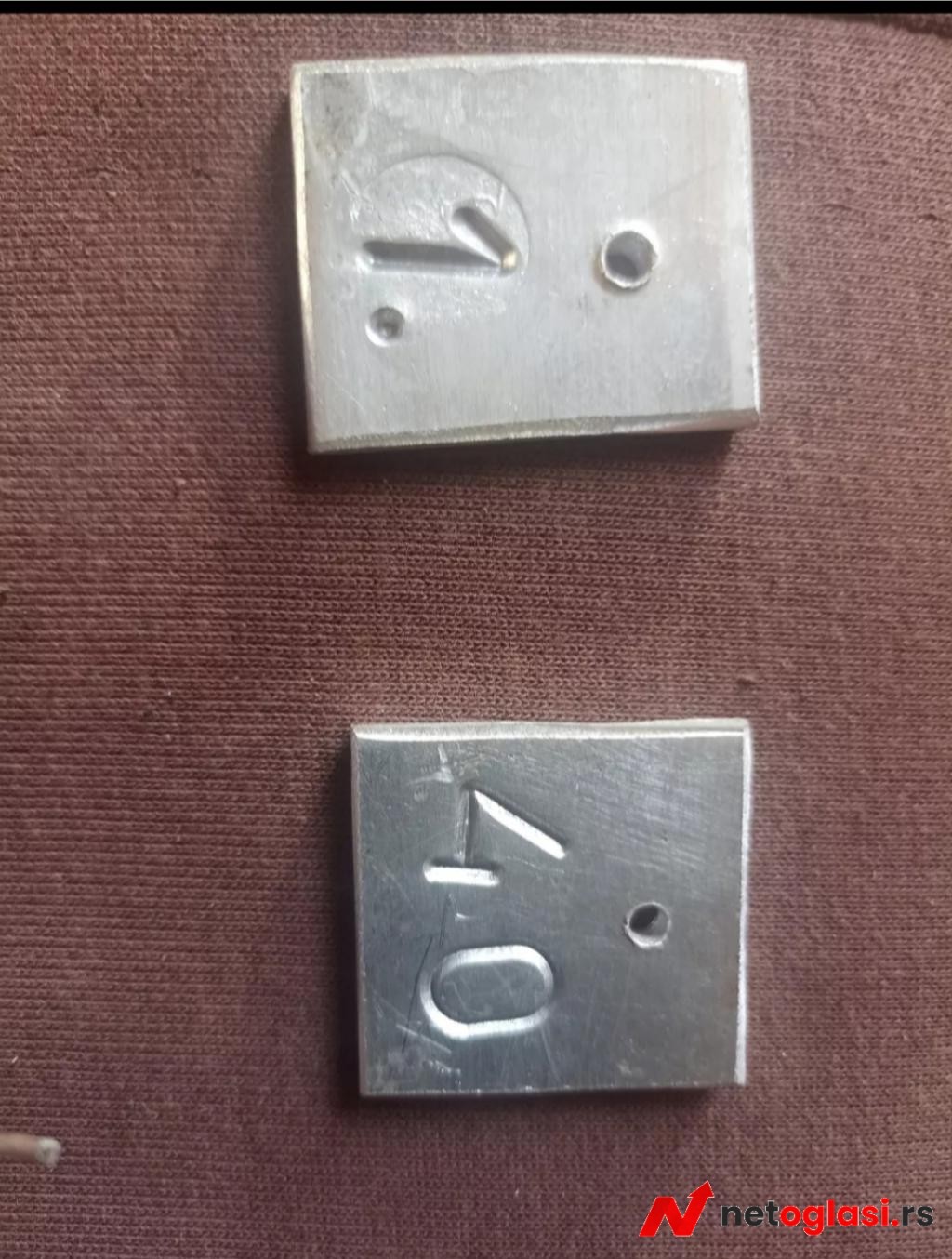 Ploce sa brojevima za pecenjare