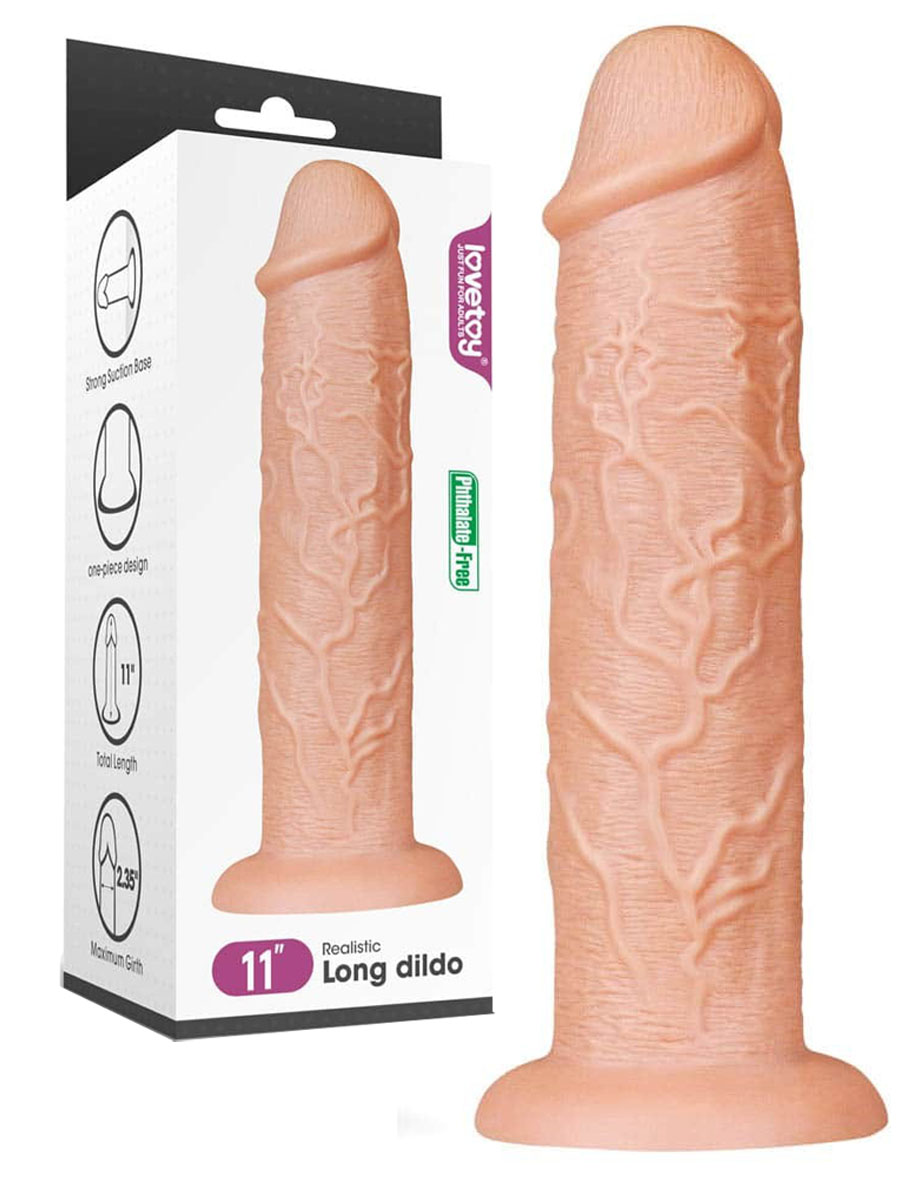11″ Realistic Long Dildo