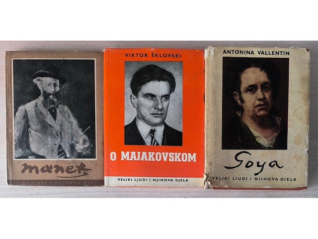 Veliki ljudi i njihova djela – 3 knjige