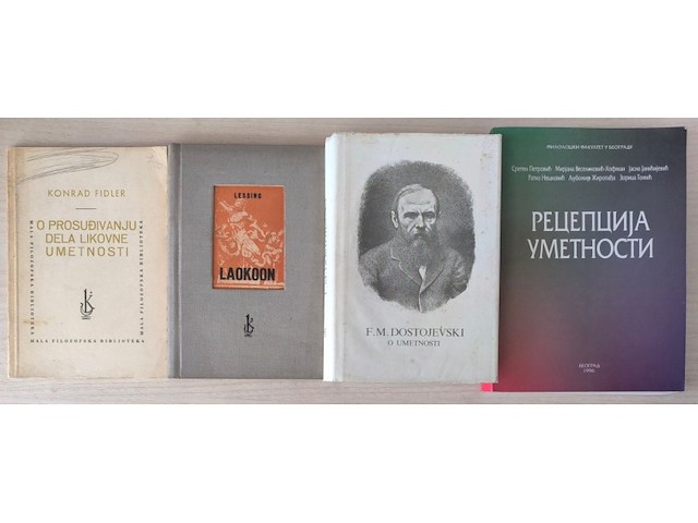 Teorija umetnosti – 4 knjige