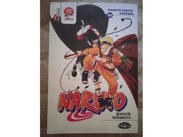 Naruto 20 - Naruto protiv Sasukea