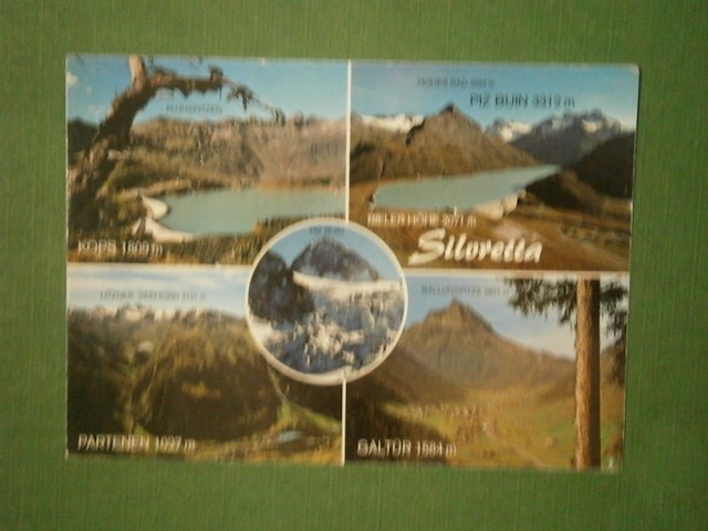 PLANINSKI LANAC ALPI SILVRETA ČISTA
