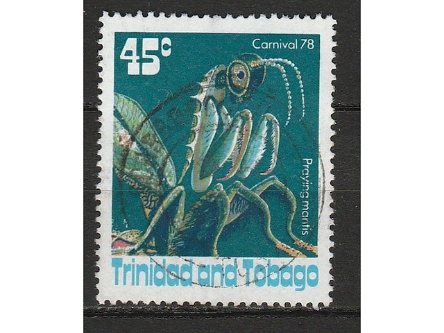 Trinidad and Tobago - 1979 - Praying Mantis, bogomoljka