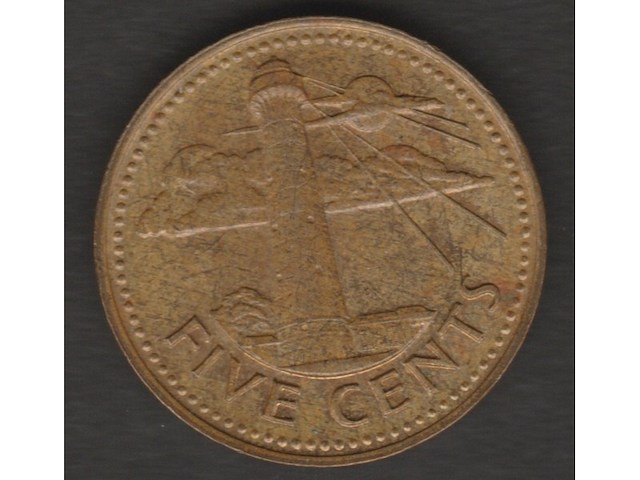 5 Cents - 1973 - Barbados