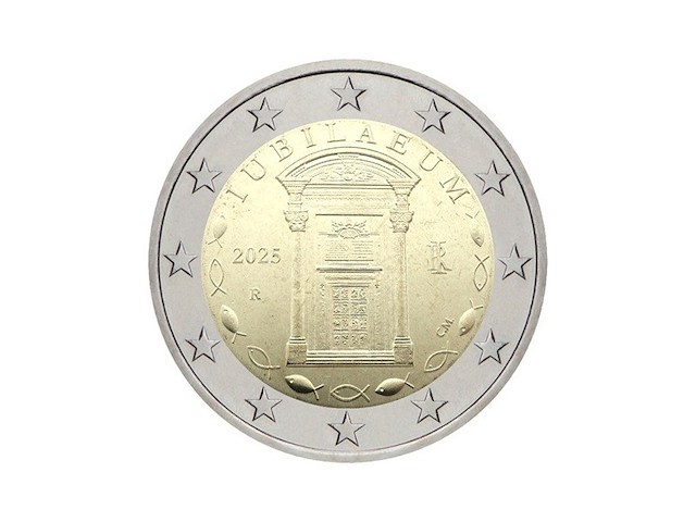ITALIJA 2 euro 2025. UNC JUBILEUM