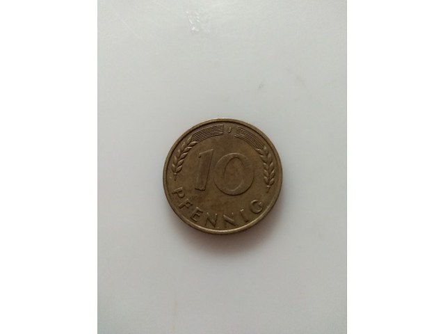 10 feninga Nemačka 1950.