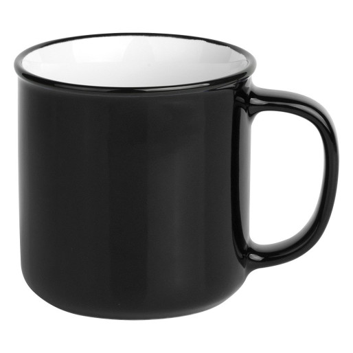BETTY, KERAMIČKA ŠOLJA, 250 ML, CRNA