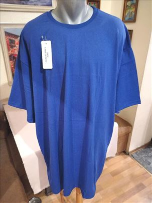 Nova muska pamucna majica Fashion Plava 6XL Novo