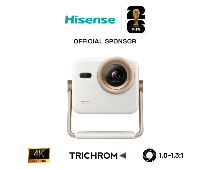 HISENSE M2SE PRO smart Laser 4K PRO-UHD 1.150 ANSI lumena 1000:1 WiFi VIDAA U9 projektor