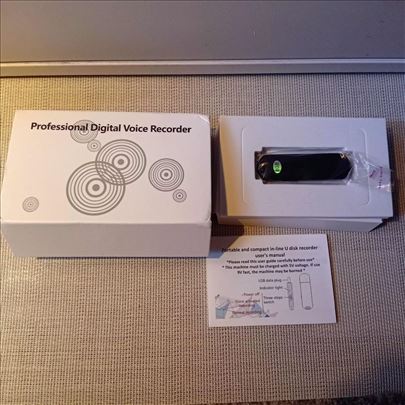 Prisluškivač USB fleš - aktivacija na glas 25 sati