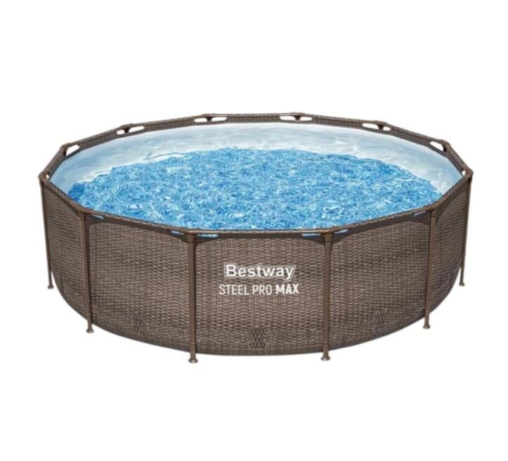 BESTWAY BAZEN OKRUGLI SA ČELIČNOM KONSTRUKCIJOM 56709 - 3,66 X 1,00 M