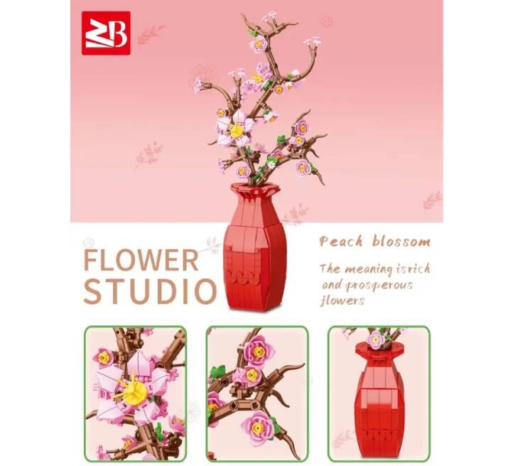 MAGAZA UKRASNA BILJKA PEACH BLOSSOM KOCKE 550 PCS 55955
