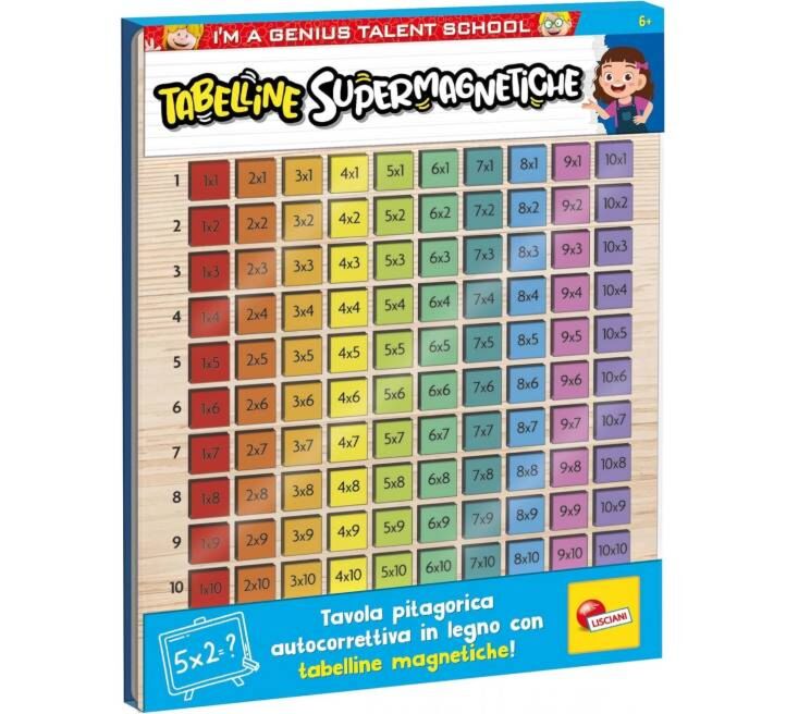 MAGAZA DRVENI EDUKATIVNI SET TABLICA MNOŽENJA 56699