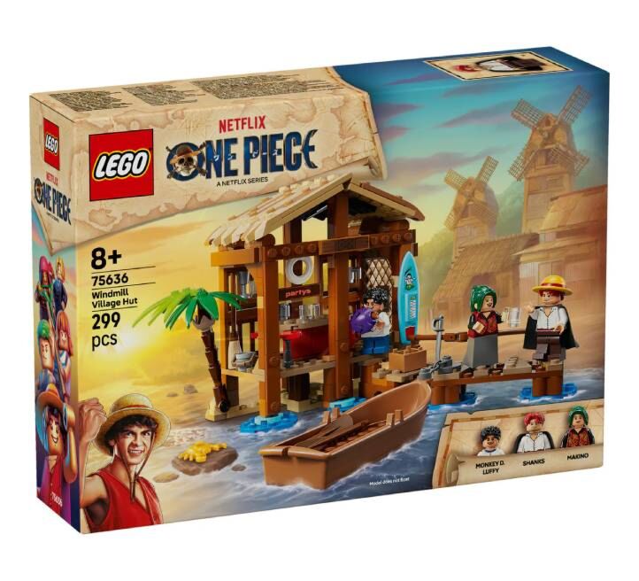 LEGO KOLIBA U SELU VETRENJAČA LE75636