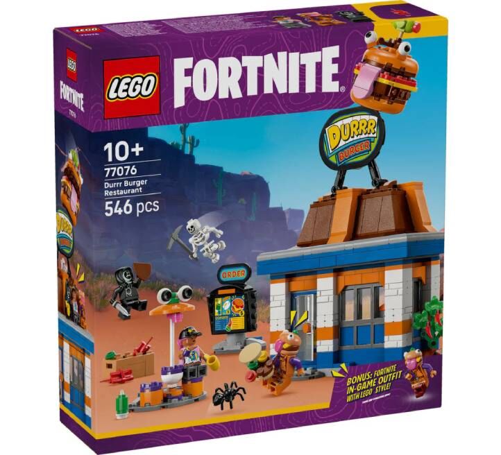 LEGO DURRR BURGER RESTAURANT LE77076