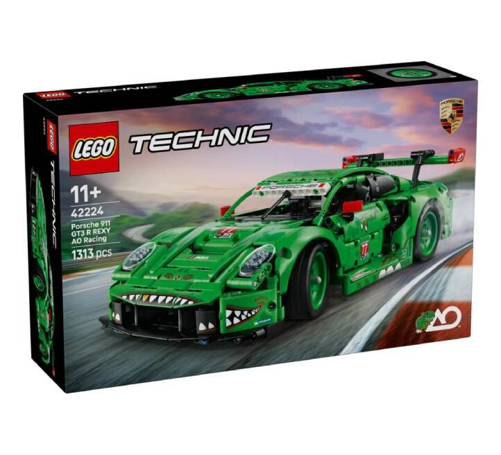LEGO PORSCHE 911 GT3 R REXY AO RACING AUTOMOBIL LE42224