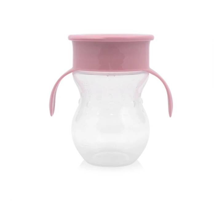 LORELLI ŠOLJA ZA DECU NON SPILL 360 STEPENI 10230540002 - PINK