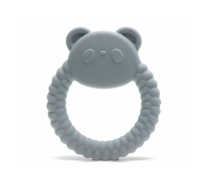 LORELLI SILIKONSKA GLODALICA ZA BEBE PANDA 10210870003 - SIVA