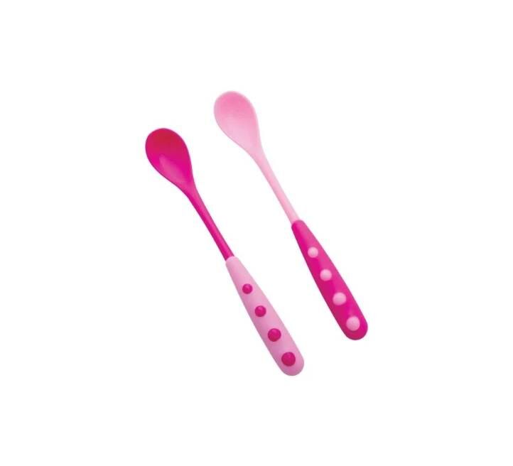 LORELLI KAŠIČICA ZA BEBE SA DUGAČKOM DRŠKOM 2 KOMADA - PINK 10230460002