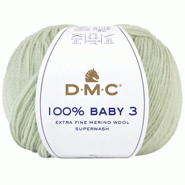DMC 100% BABY 3 10 PEL 50G
