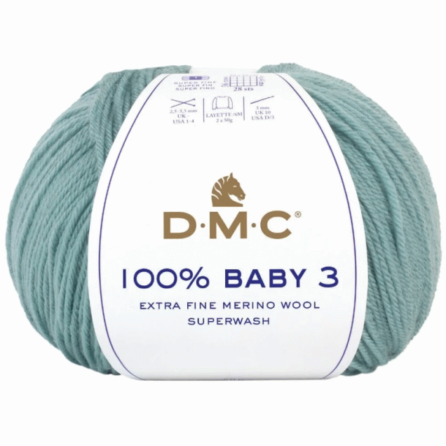 DMC 100% BABY 3 10 PEL 50G