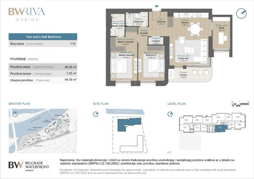 BW Riva, premium zgrada, bez provizije ID#4712
411.716 €