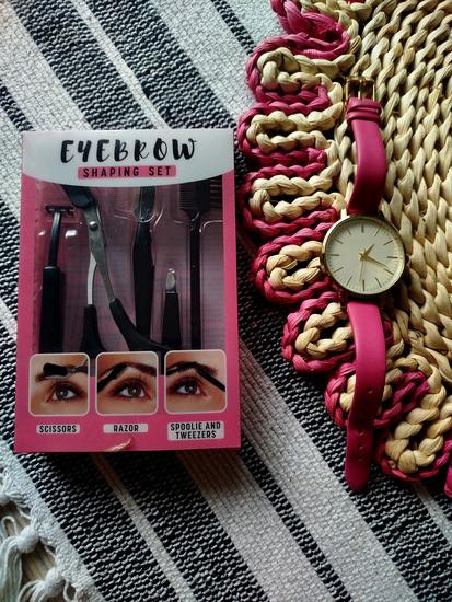 set za obrve + poklon H&M sat