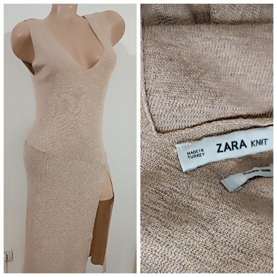 ZARA KNIT Svecana Haljina NOVO 42 -44