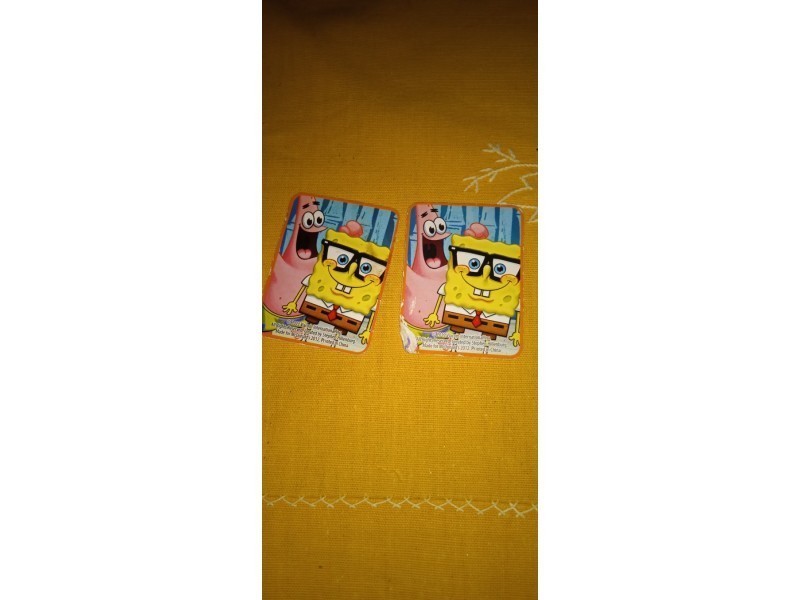 Sundjer Bob kartice
