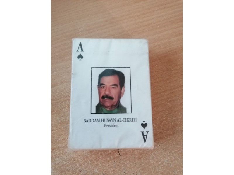 SADAM HUSEIN - Karte