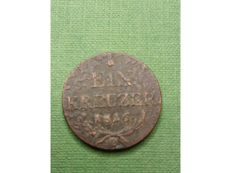 1 kreutzer 1816