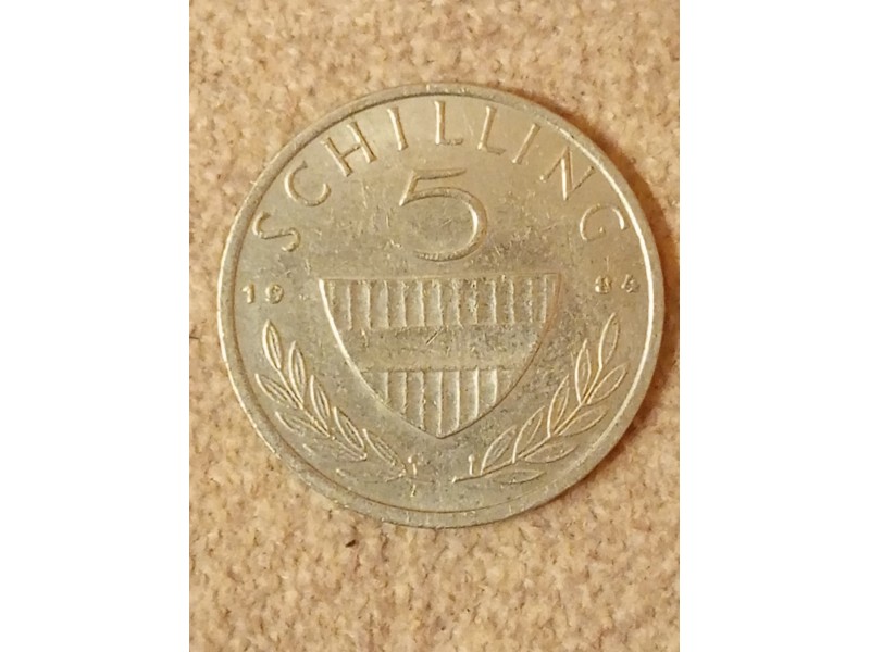 5 Schilling 1984g.