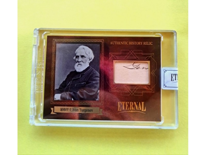 Ivan Turgenev / 99 ETERNAL History Relic kartice
