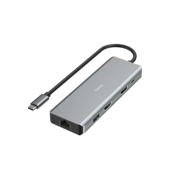 USB Hub 9 porta Hama2 x HDMIUSB-AUSB- LANRJ-45