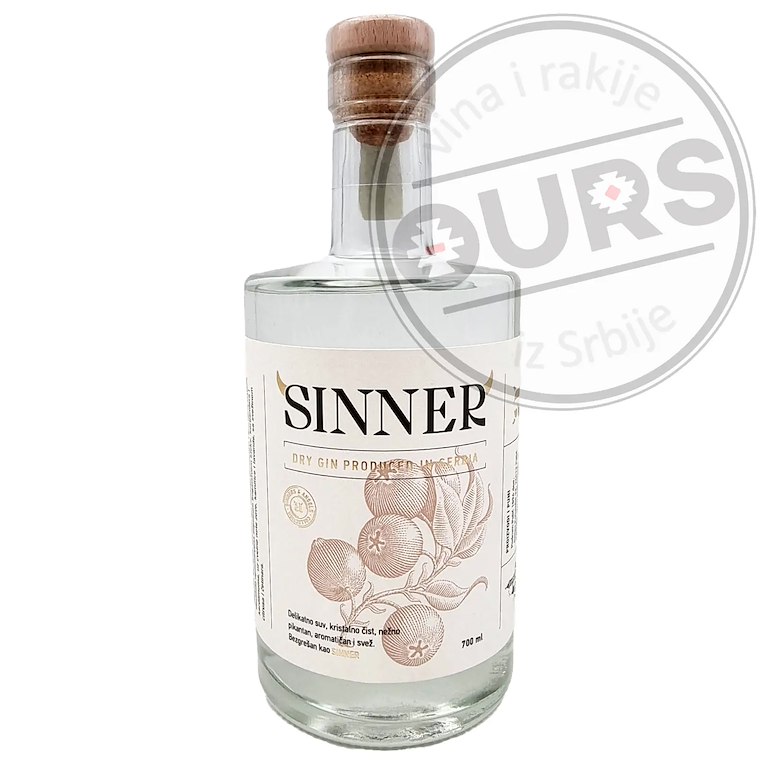 Sinner Gin 0,7L
