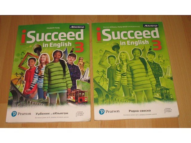 6. I SUCCEED IN ENGLISH 3 UDZBENIK + RADNA SVESKA