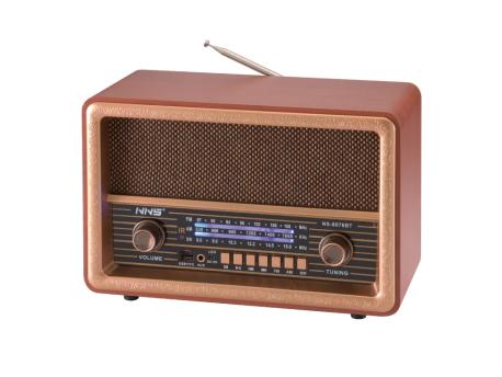 ELEMENTA Retro RGB Bluetooth radio 8076BT