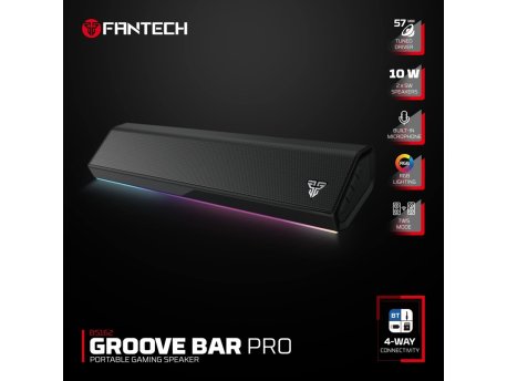 FANTECH Bluetooth zvucnik Fantech GROOVE BAR PRO BS 162 crni