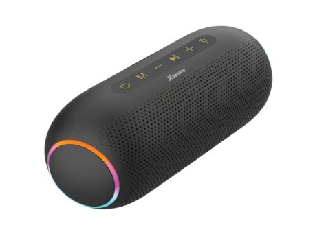 Xwave B Cute black Bluetooth zvučnik v5.3/TWS/16W/USB-C/Aux-Line In/1800mAh
