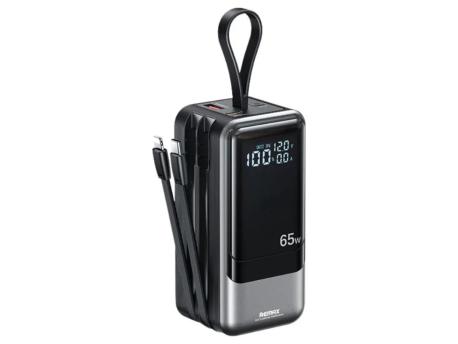 REMAX Power bank prenosiva baterija Dinba Series RPP-59 65W+60W PD+QC Fast Charging 20000mAh crni