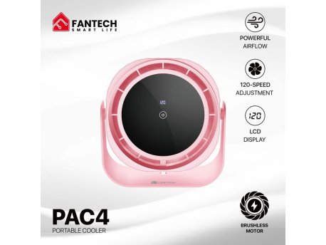FANTECH Prenosni ventilator PAC4 pink