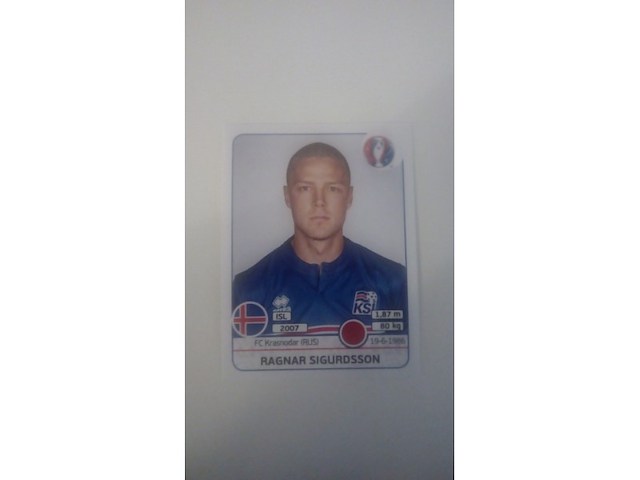 Panini EURO 2016 sličica broj 612